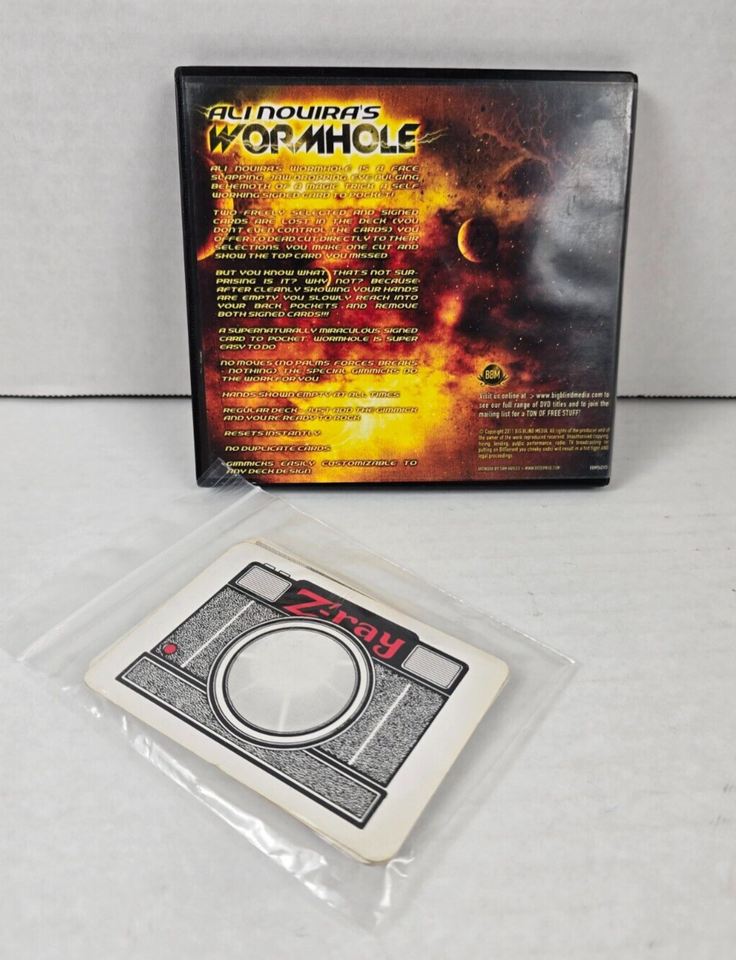 Bigblindmedia presents Ali Nouira's WormHole Magic Trick DVD & Gimmick ...