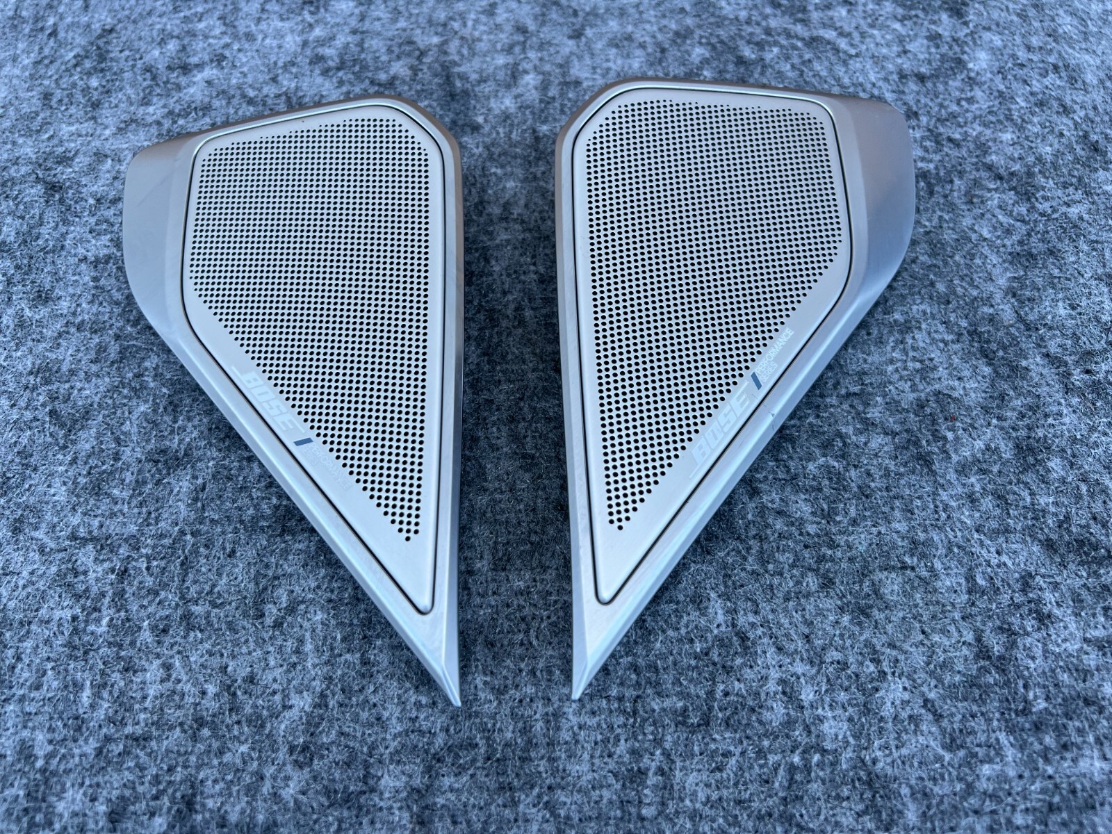 INFINITI Q50 2014-2022 OEM FRONT LEFT AND RIGHT DOOR TWEETER COVER TRIM ...