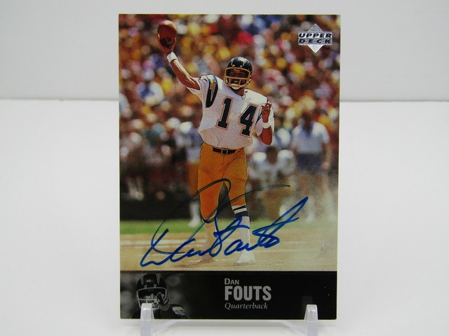 1997 Upper Deck NFL Legends - Autographs #AL-7 Dan Fouts (AU) for sale ...