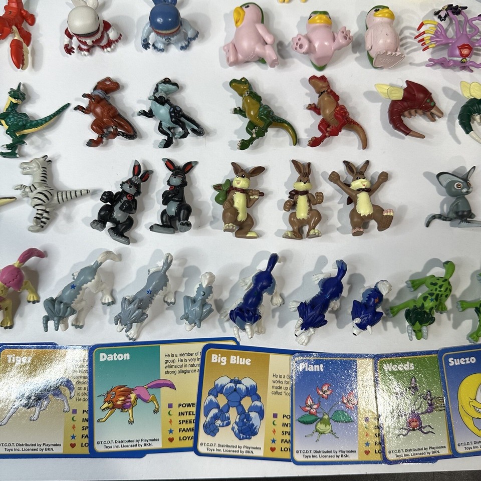 1999 Monster Rancher 1.5" Near Complete Mini Figure Set of 61 T.C.D.T ...