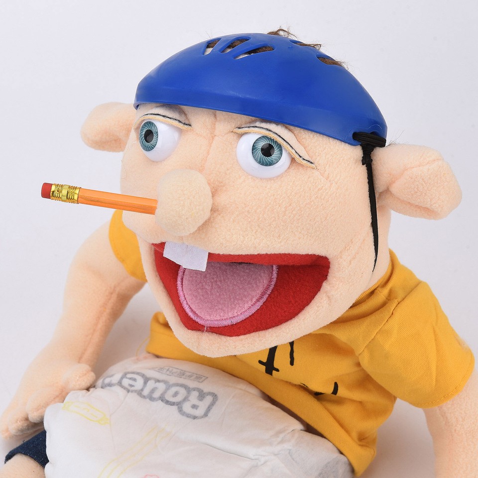 Jeffy Puppet Jeffy Hand Puppet Plush Toy 23" Stuffed Doll Kids Gift US ...