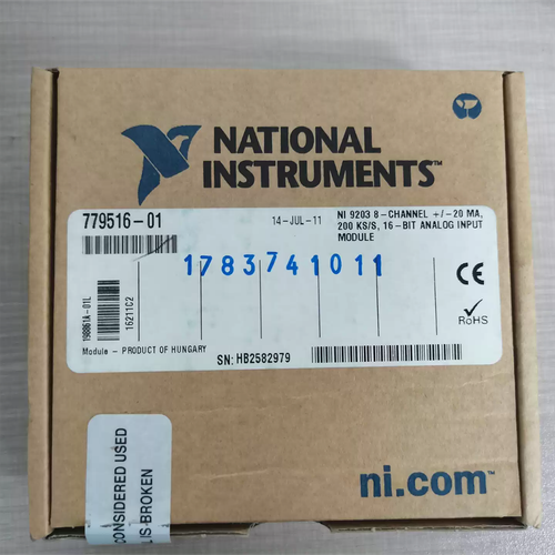 1PC For National Instruments NI 9203 cDAQ Analog Current Input Module ...