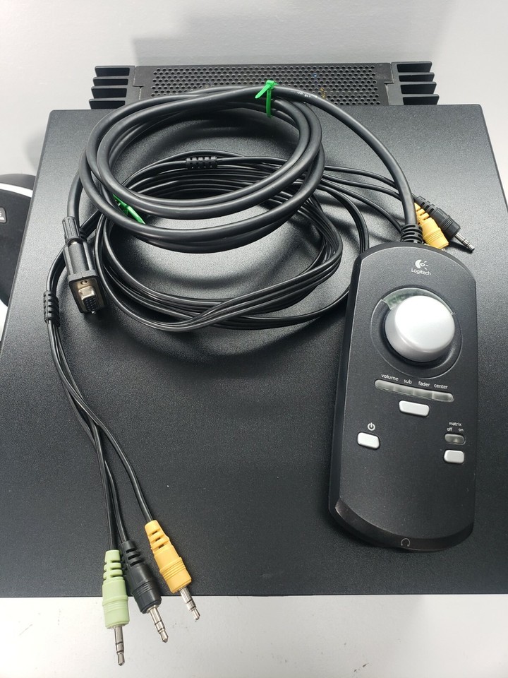 Logitech Z-5300 THX 5.1 Full Surround Sound Computer Speaker System | eBay