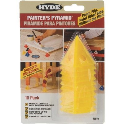 (10PK) PLASTIC PAINTER'S PYRAMID STANDS - YELLOW ART HOBBY SHOP SCHOOL ...