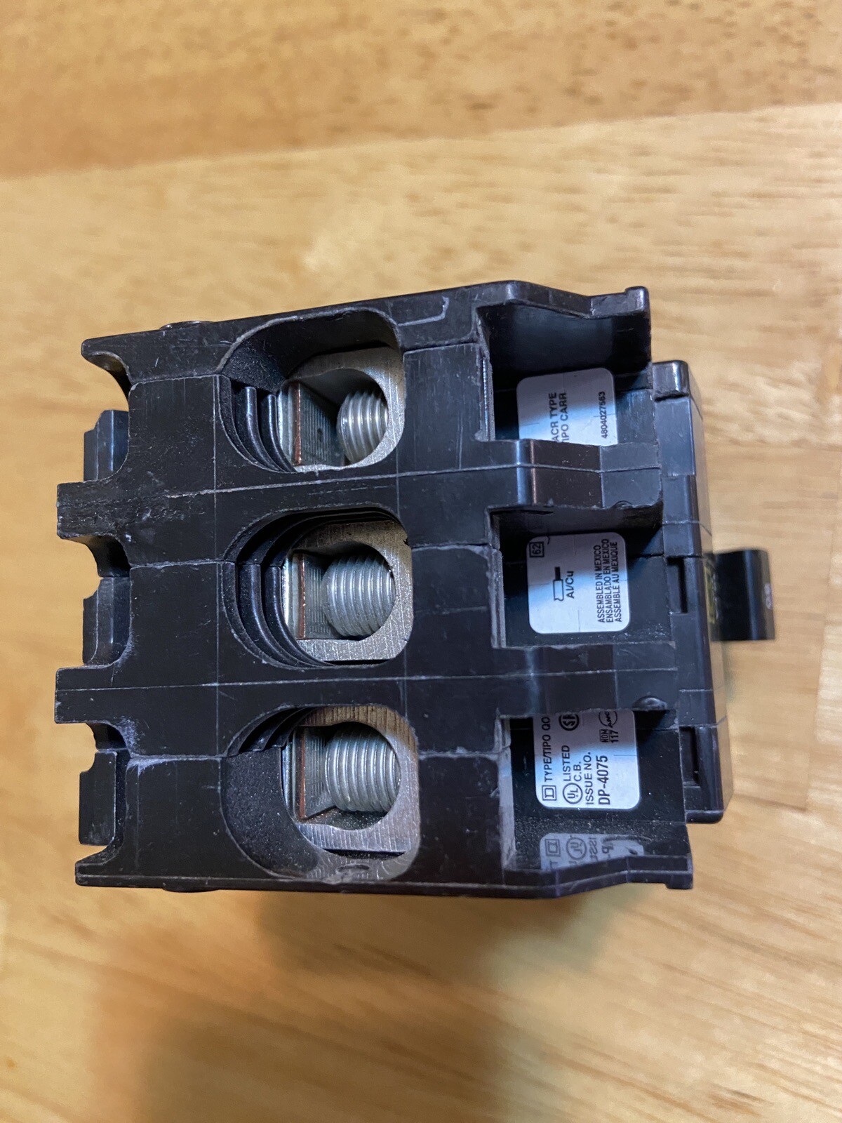 Square D QOB380 80 Amp 240V 3 Pole 10kA Bolt On Circuit Breaker | eBay