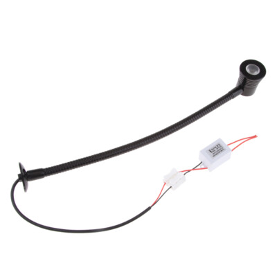 Flexible LED Map Reading Light/ Interior RV Car Light - 30cm Tube Black ...