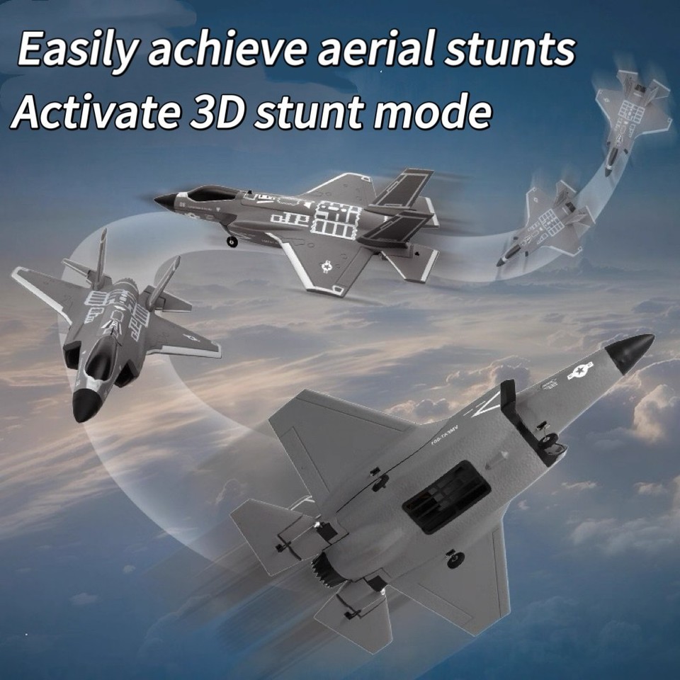 RC F-35 Ducted Fan Fighter – 4CH Remote, Brushless Motor, EPP Foam ...