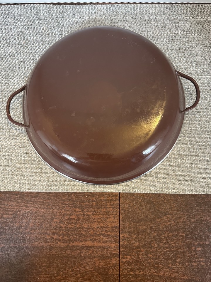 Vintage Enamelware Dishes-Pans 10.5 Inch | eBay