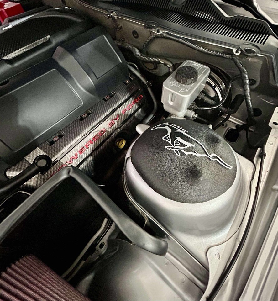 05-14 Ford Mustang Strut Tower Covers (Pony/Tribar) custom fitted Race ...