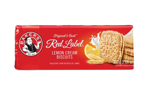 Bakers Red Label Lemon Creams Biscuits 200g - Pack of 4 | eBay