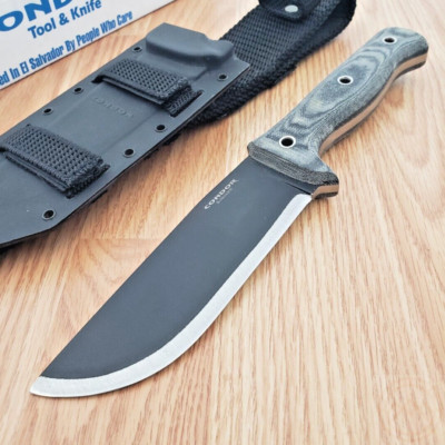 Condor Crotalus Fixed Knife 6.63" 1075HC Steel Full Tang Blade Micarta ...