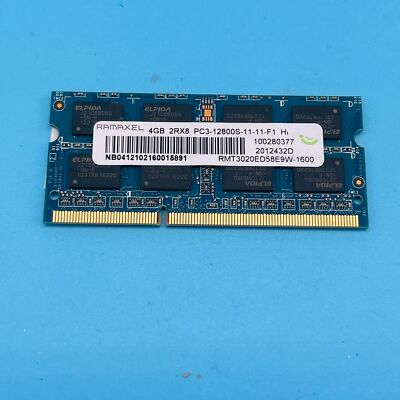 HP Pavilion G6-2294NR 4GB 2xR8 Laptop Memory RAM PC3-12800S 641369-001 ...