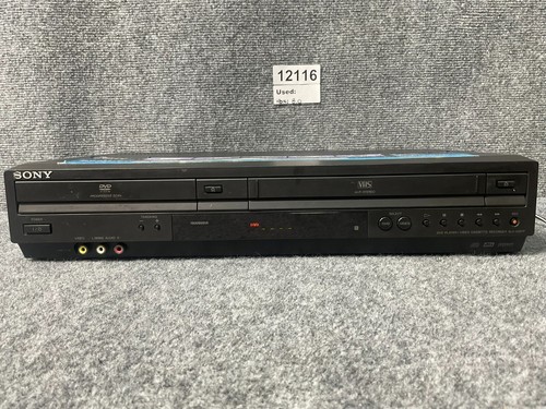 Sony VHS VCR SLV-D281P Progressive Scan DVD Video Cassette Recorder ...
