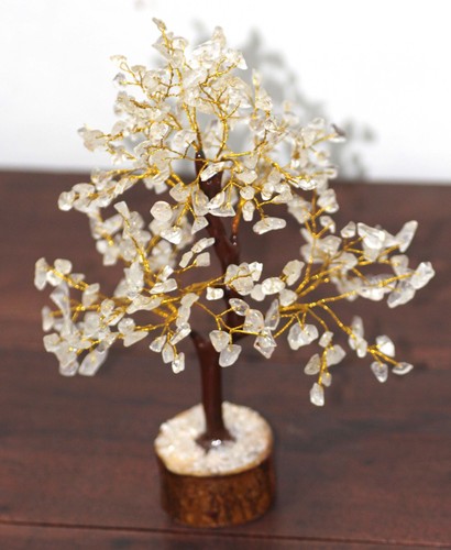 Crystal Topaz Ethnic Bonsai Money Tree Decor Energy Healing 10.5" MJ | eBay