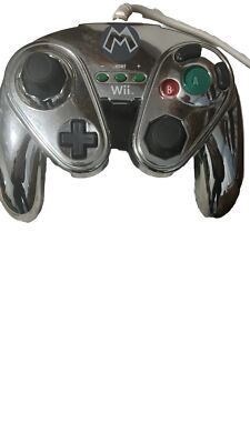 Metal Mario Silver GameCube Style Nintendo Wii Controller | eBay