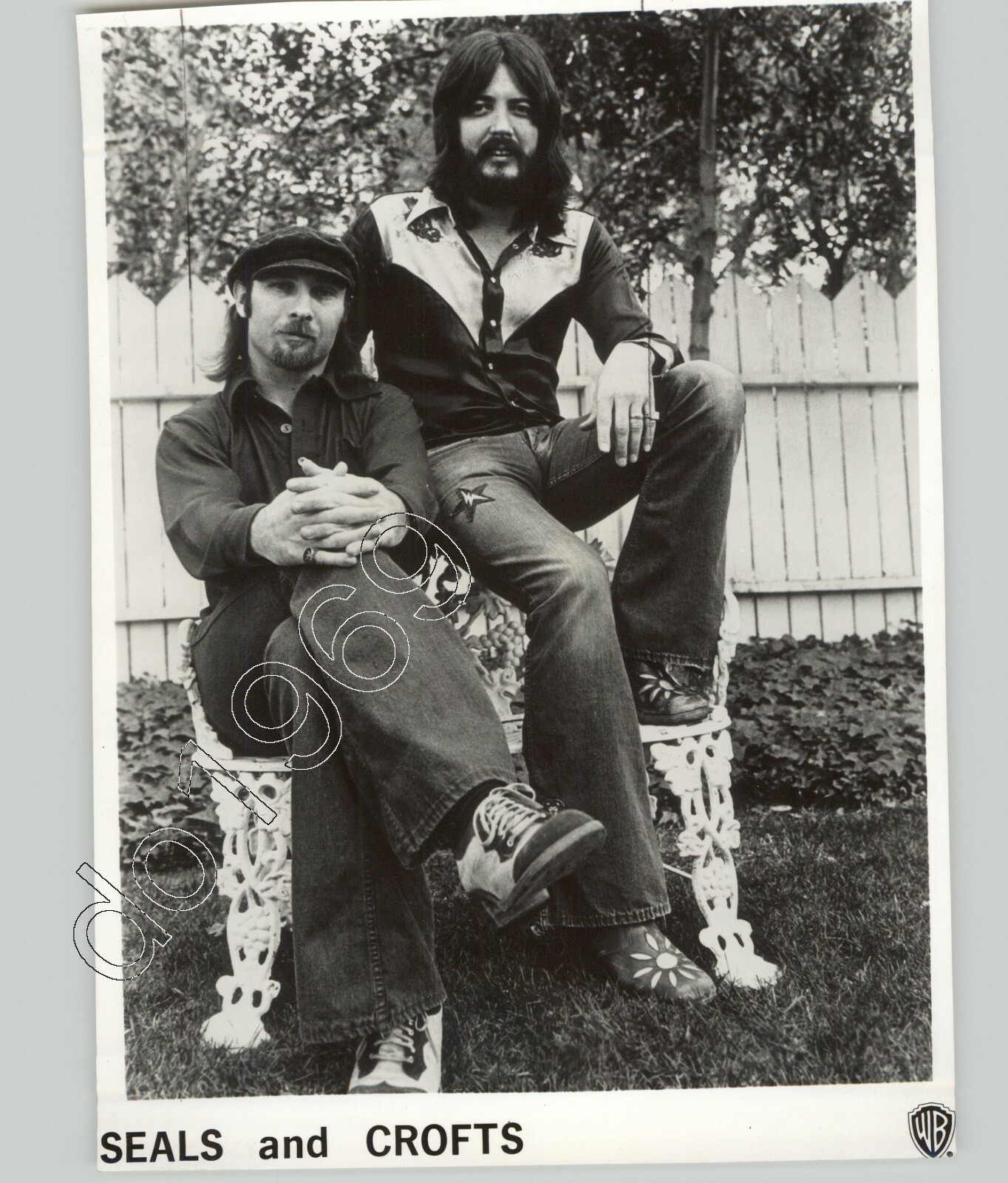 American ROCK Pioneers JIM SEALS & DASH CROFTS Musicians Vocals 1973 ...
