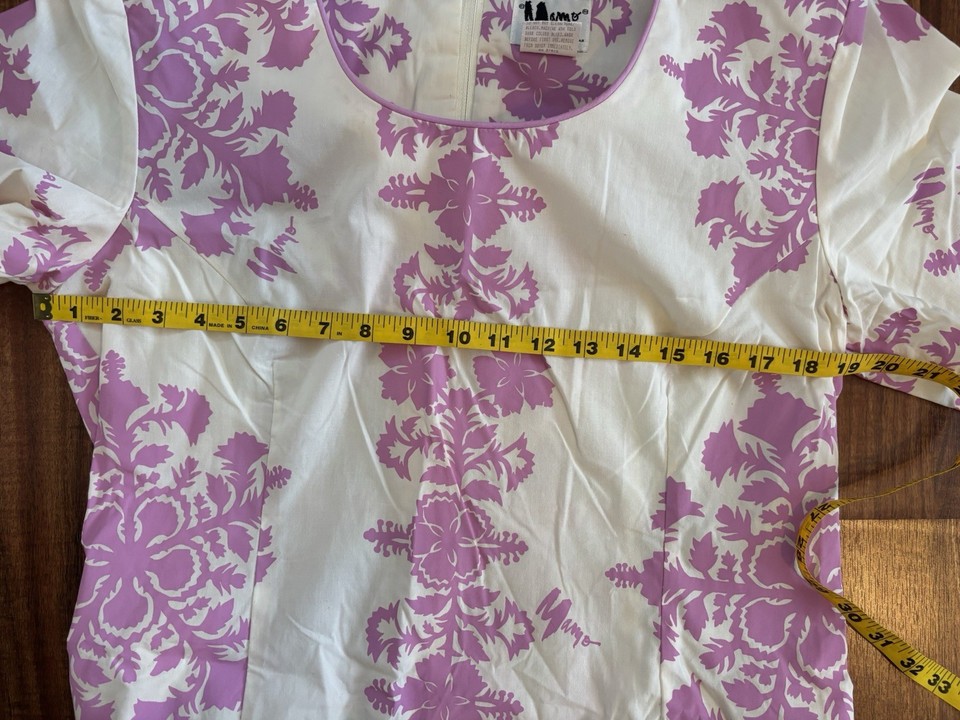 Vintage Mamo Howell Shortie Muumuu Purple | eBay