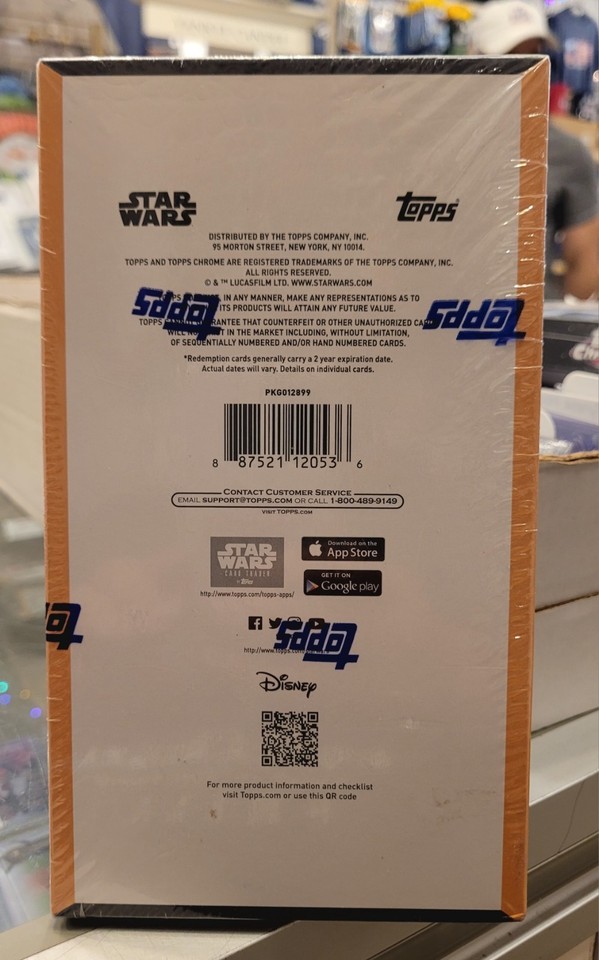 2023 Star Wars Galaxy Topps Hobby Sealed Box | eBay