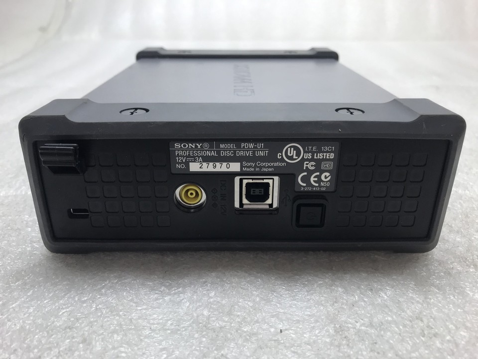Used Sony PDW-U1 XDCAM USB 2.0 Professional HD Disc Drive Unit | eBay