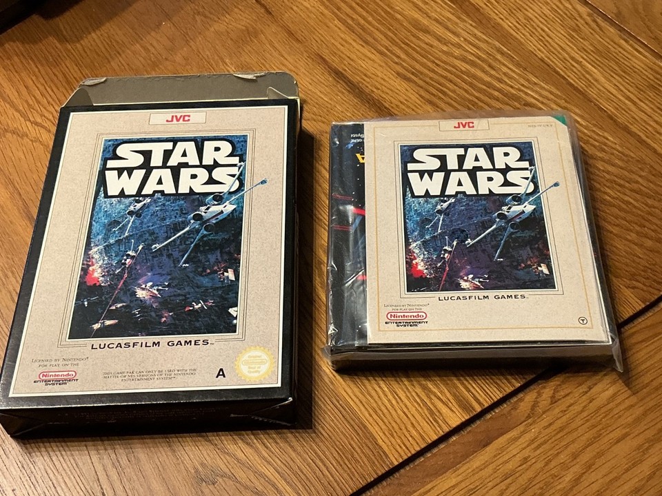 NINTENDO NES GAME BOXED - STAR WARS inc POSTER MINT - PAL WITH MANUAL ...