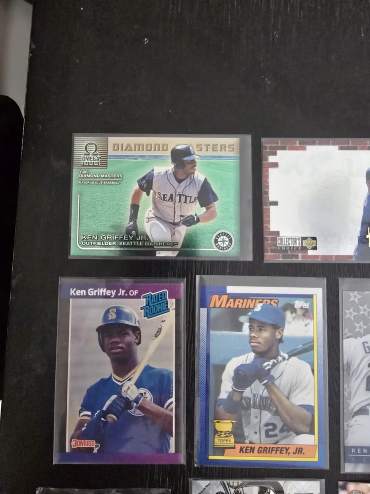 KEN GRIFFEY JR 24 CARD RC ROOKIE INSERT + LOT SEATTLE MARINERS | eBay