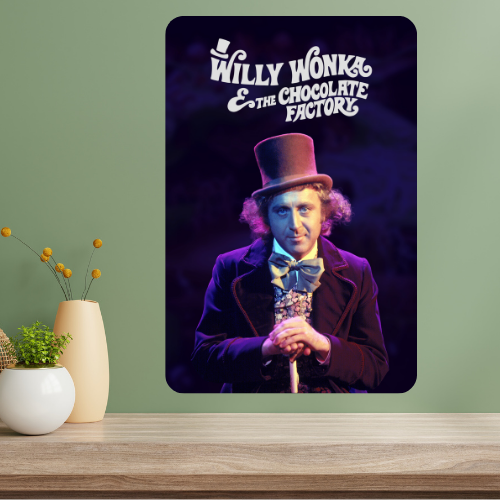 Willy Wonka 8 x 12 Metal Movie Poster Sign | eBay