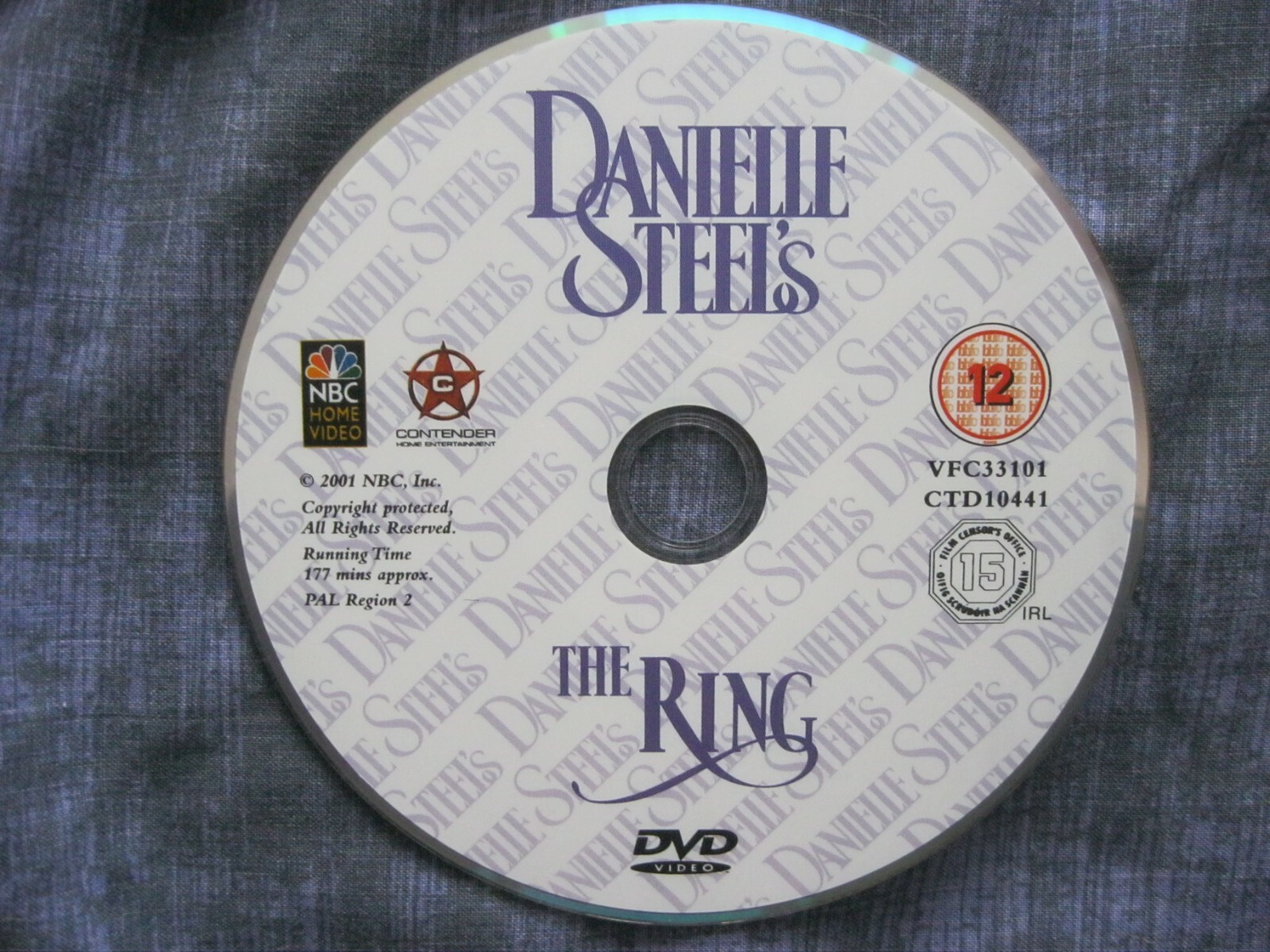 Danielle Steel's. THE RING. Daily Mail Promo DVD. Nastassja Kinski. NEW ...