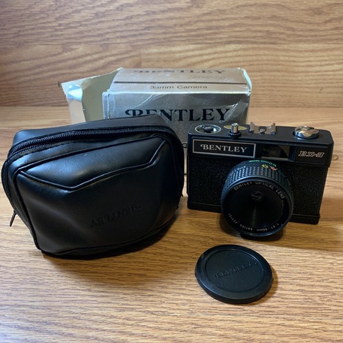 Bentley BX-3 Vintage 35mm Film Camera with 50mm Optical Lens & Original ...