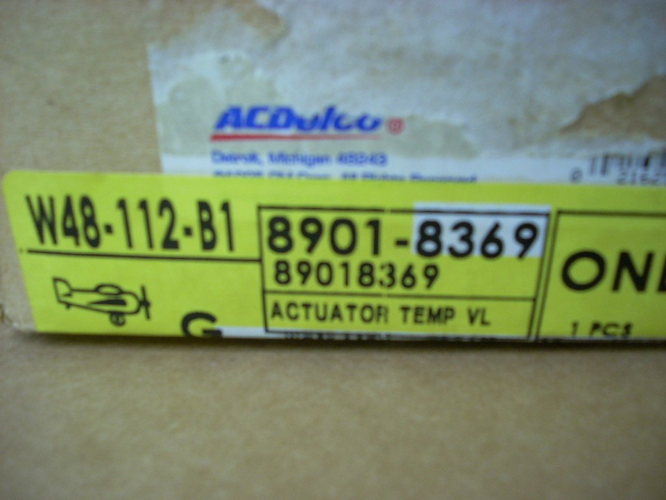 89018369 Chevrolet/GMC AC Tempature Door Actuator | eBay