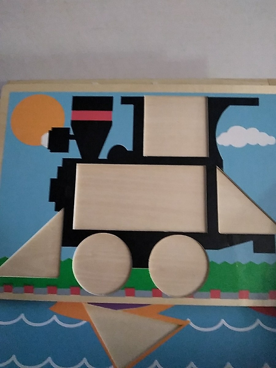 Melissa And Doug Beginner Pattern Blocks