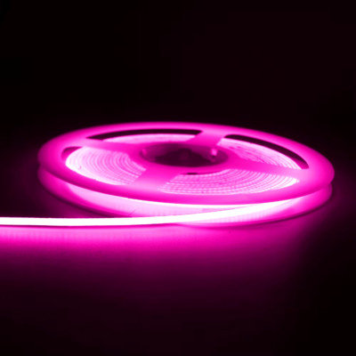 3Mm Ultra Thin DC 12V Colorful COB LED Strip Lights for Home Decor DIY ...