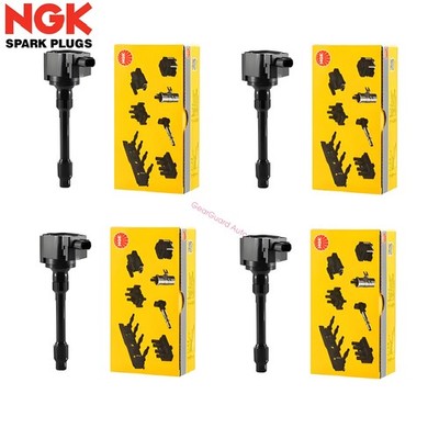 NGK U5400 Coil Pack Set 4pcs 3052059B013 For Honda Compact/Mid‑Size ...