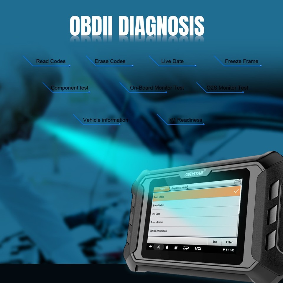 OBDSTAR X300 PRO4 IMMO System Key Master Auto Progarmmer Read PinCode ...