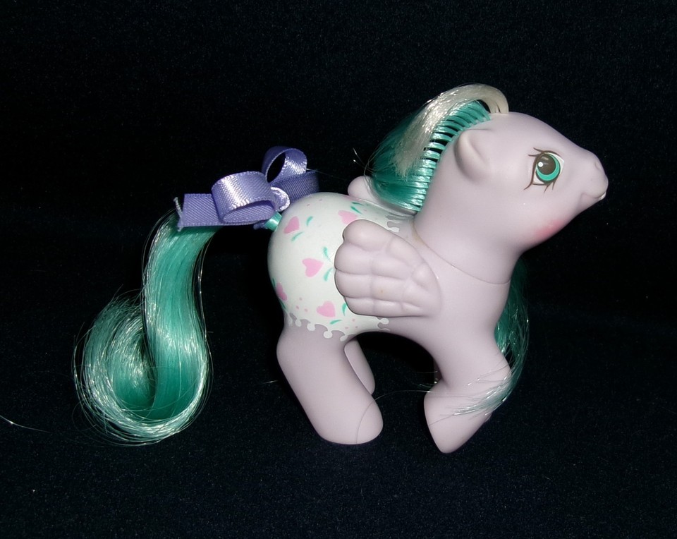 My Little Pony MLP Vintage Fancy Pants Pegasus Baby Dots N Hearts ...