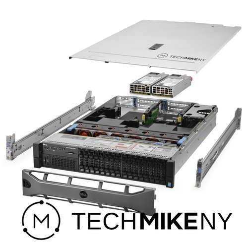 Dell PowerEdge R730 Server 2.20Ghz 44-Core 1.5TB RAM 2x 1TB 14x Caddies ...