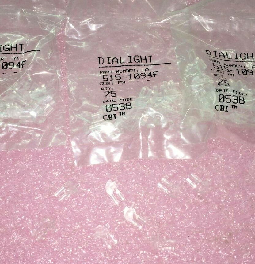 (42 PIECE LOT) 515-1094F, DIALIGHT, LIGHT PIPE 3MM BI-LEVEL RoHS | eBay