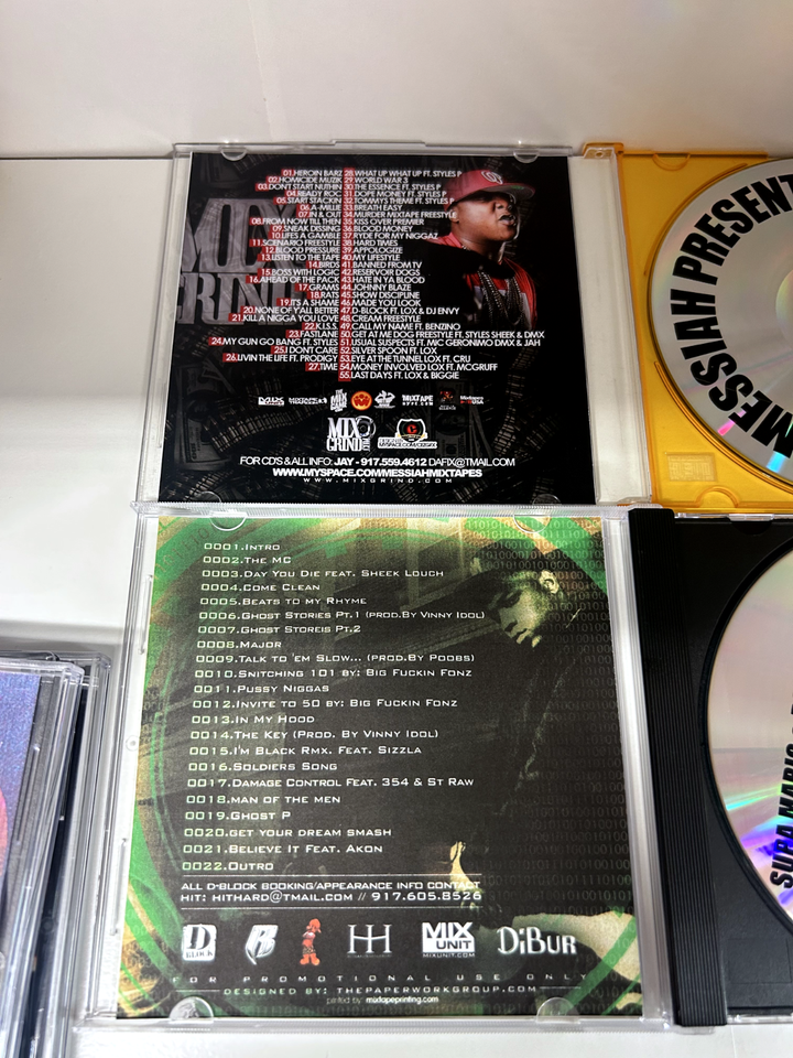 2 D-Block Mixtapes Jadakiss & Styles P Ghost in the Machine Promo Mix ...
