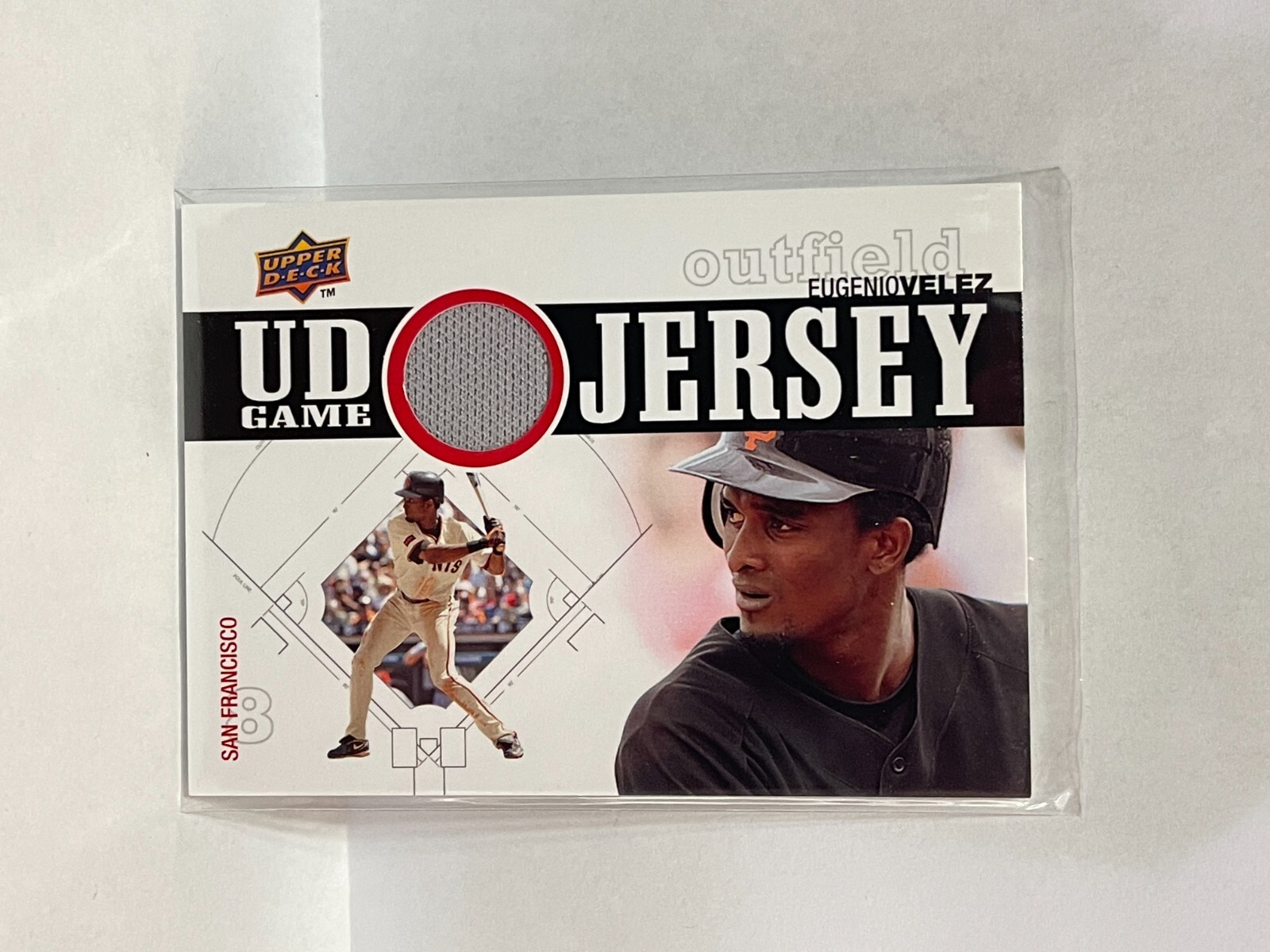 2010 Upper Deck UD Game Jersey #EV Eugenio Velez | eBay