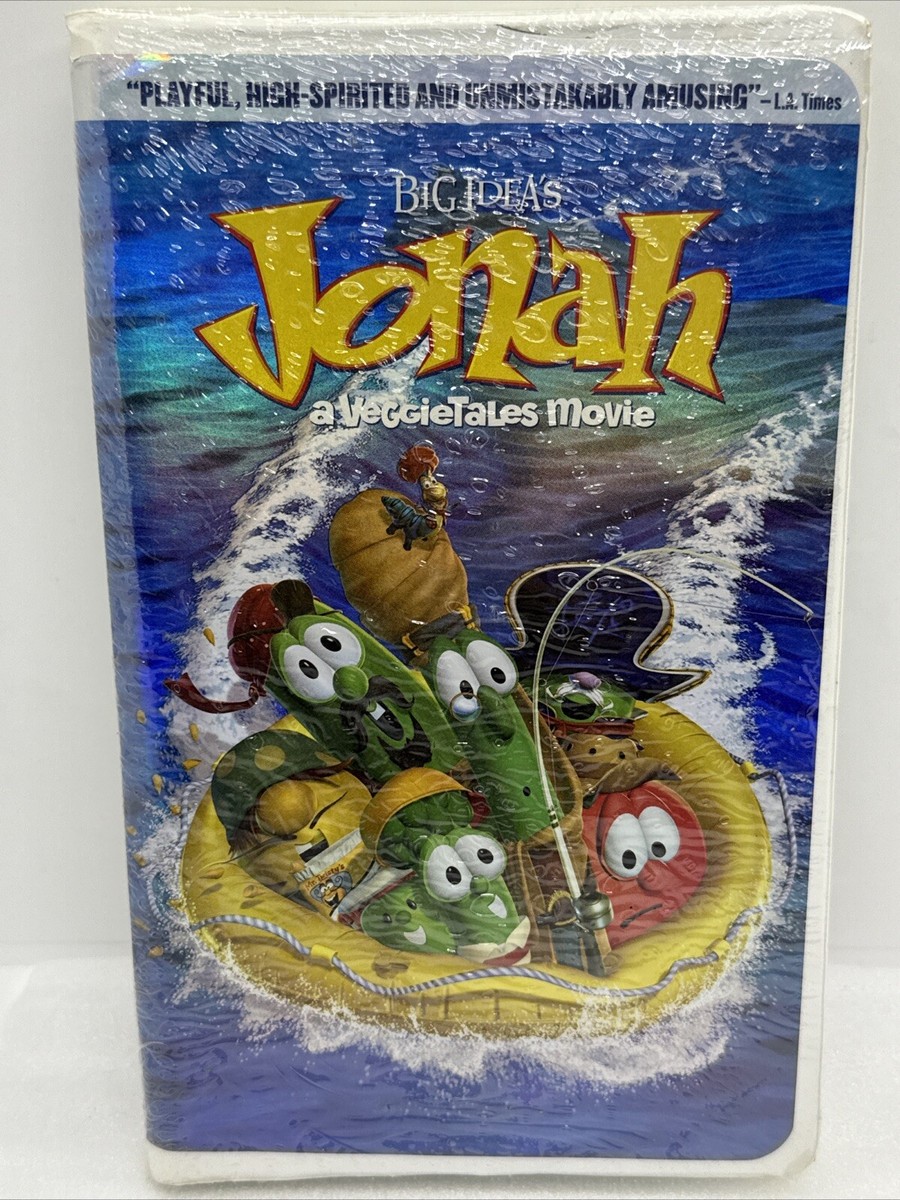 Jonah A Veggietales Movie Vhs VeggieTales 4 Christian Bible Stories
