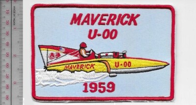 Hydroplane Miss Maverick U-00 1959 Unlimited Thunderboat Racing NO ...
