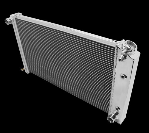 4 Row Core Aluminum Radiator For 1968-1972 Chevelle GTO Cutlass Lemans ...