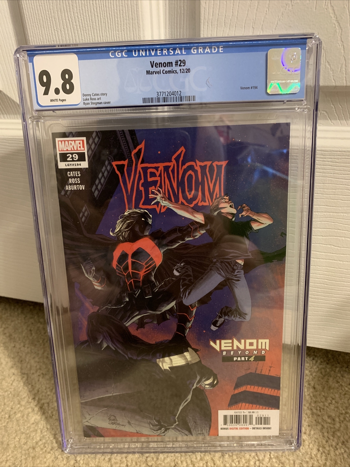 VENOM Issue# 29 (LGY 194) CGC 9.8 Venom Beyond Part 4 Origin Of Codex 🔑 ...