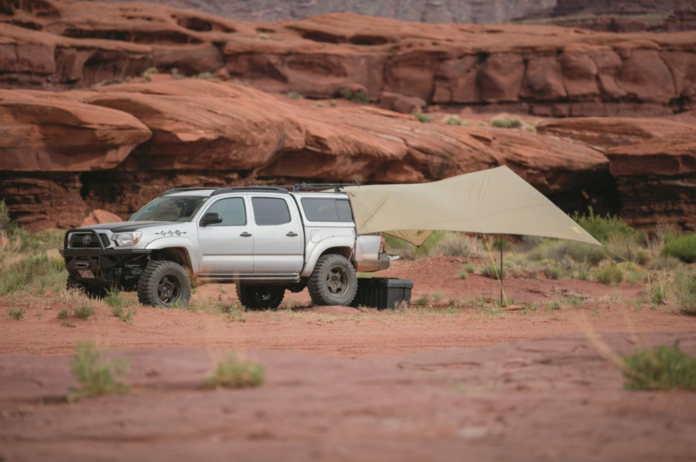 Truck Camping Awning Tent Slumberjack Roadhouse Portable Overlanding ...