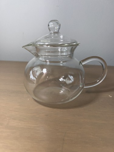 Small clear glass tea pot for boiling water | eBay