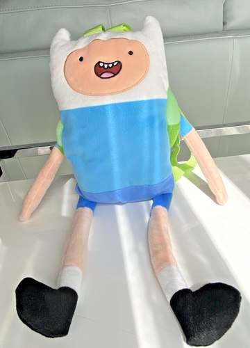 Adventure Time Plush Finn BackPack Doll Toy/Cartoon Network NWT 19 ...