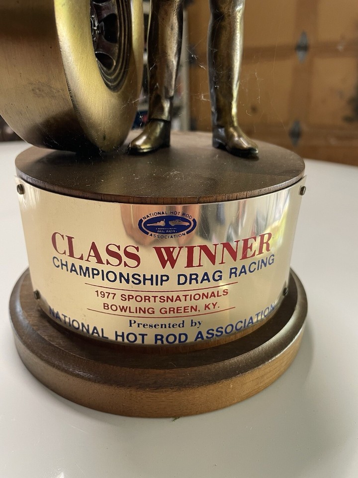 NHRA Wally Trophy Winner 1977 Sportsnationals Bowling Green, KY | eBay
