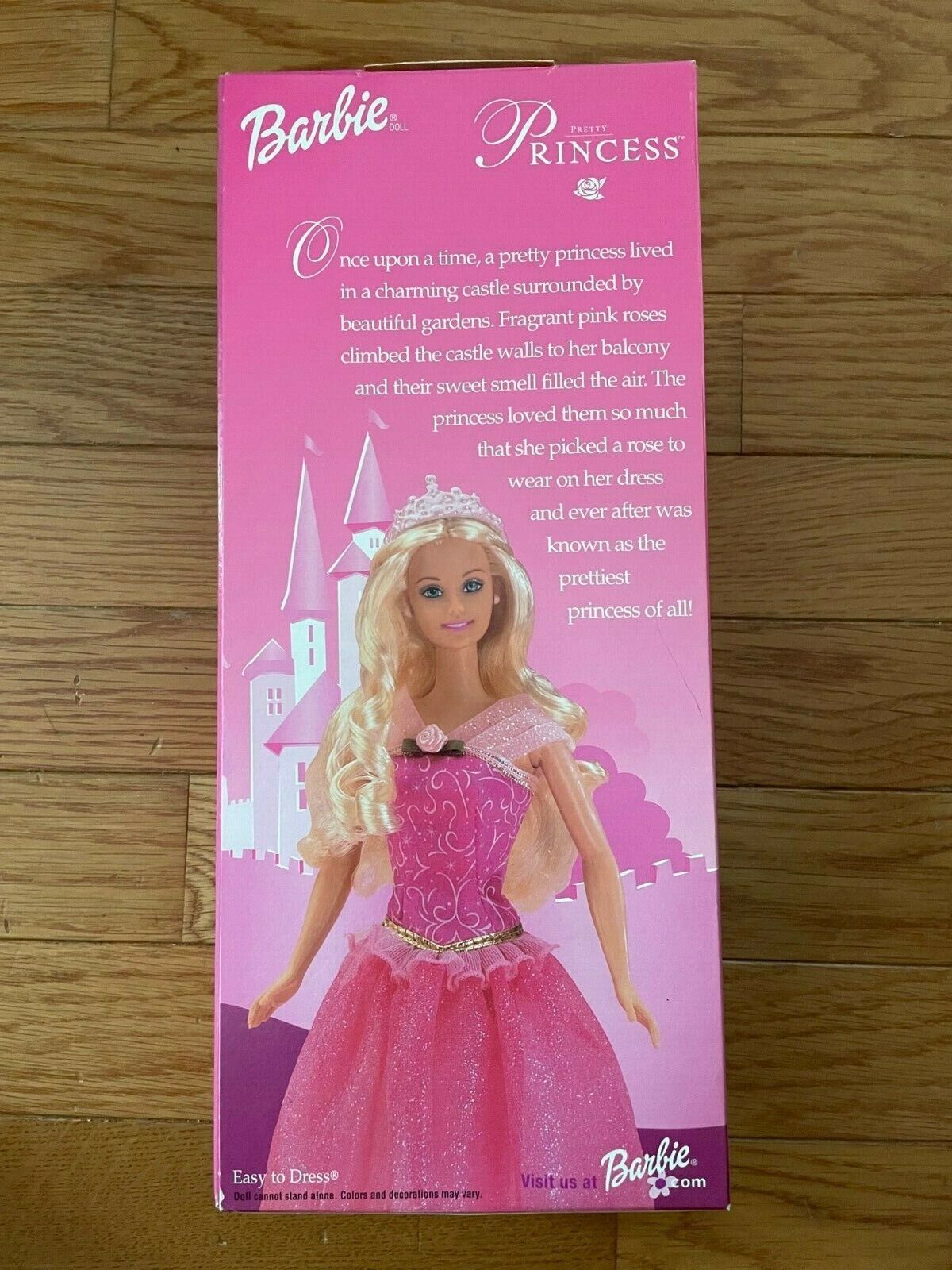 Pretty Princess 2002 Barbie Doll 52771 New in box - Pink Dress | eBay