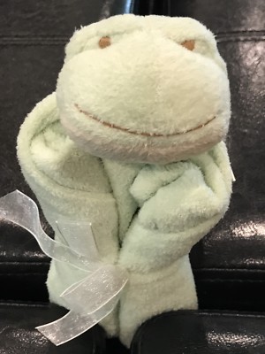 NEW Angel Dear Frog Plush Green Frog Froggy Baby Security Blanket | eBay