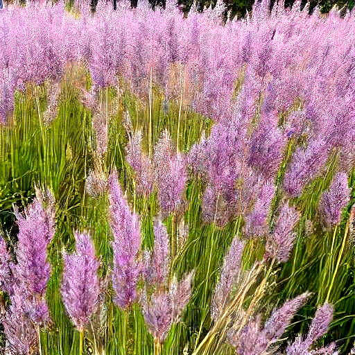 500 Purple Love Grass Seeds (E. spectablis) | Ornamental Flowering ...