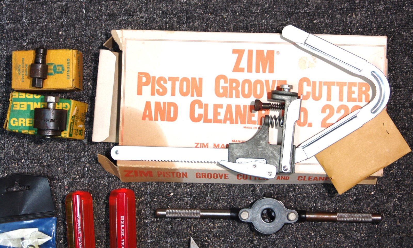 NEW NOS TOOL LOT ZIM INDESTRO MAGNA GREENLEE HUSKY ARIS RED DEVIL | eBay